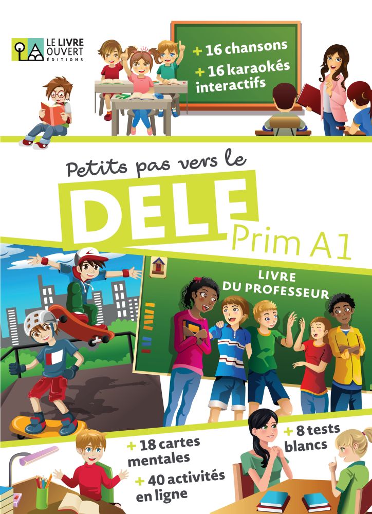 Petits pas vers le Delf Prim A1 - Professeur | Le Livre Ouvert