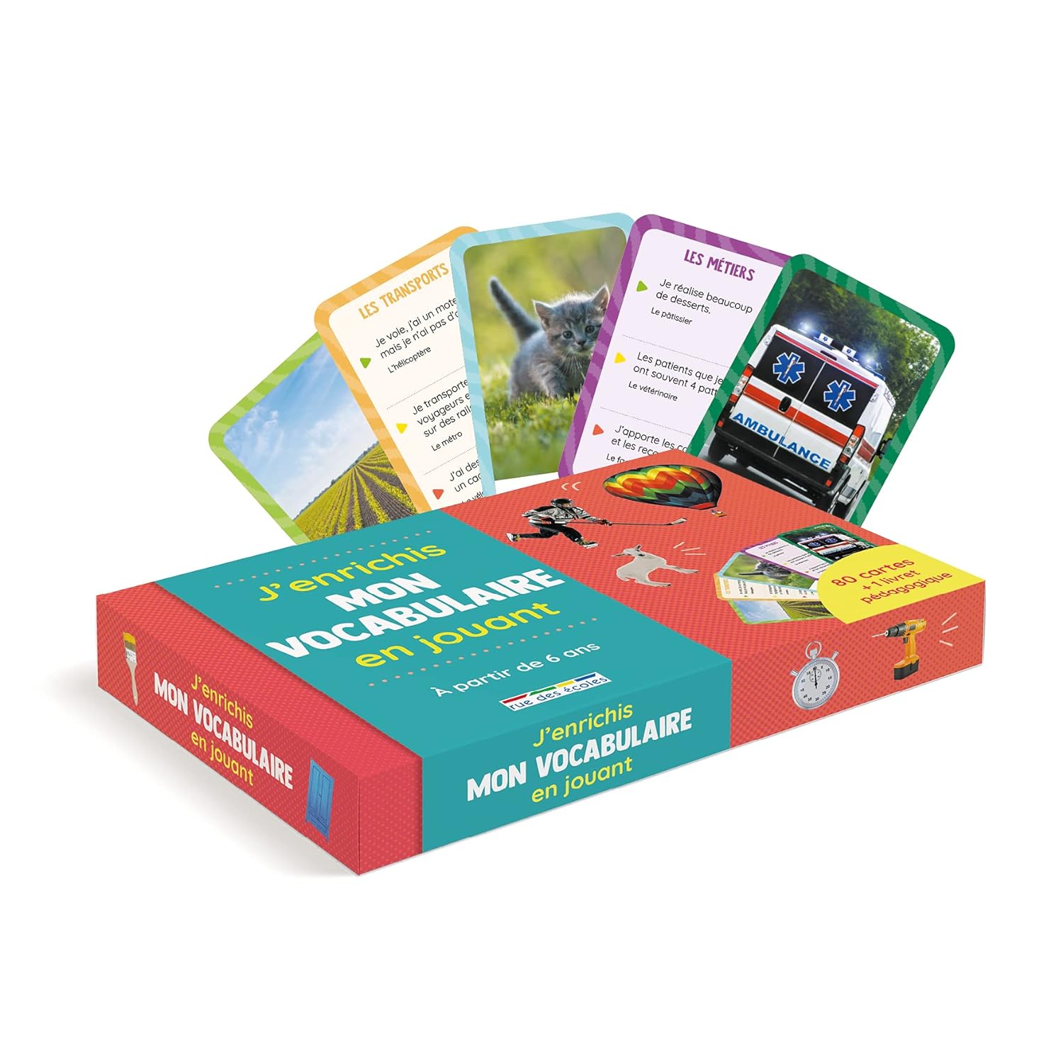 J'enrichis mon vocabulaire en jouant | Le Livre Ouvert
