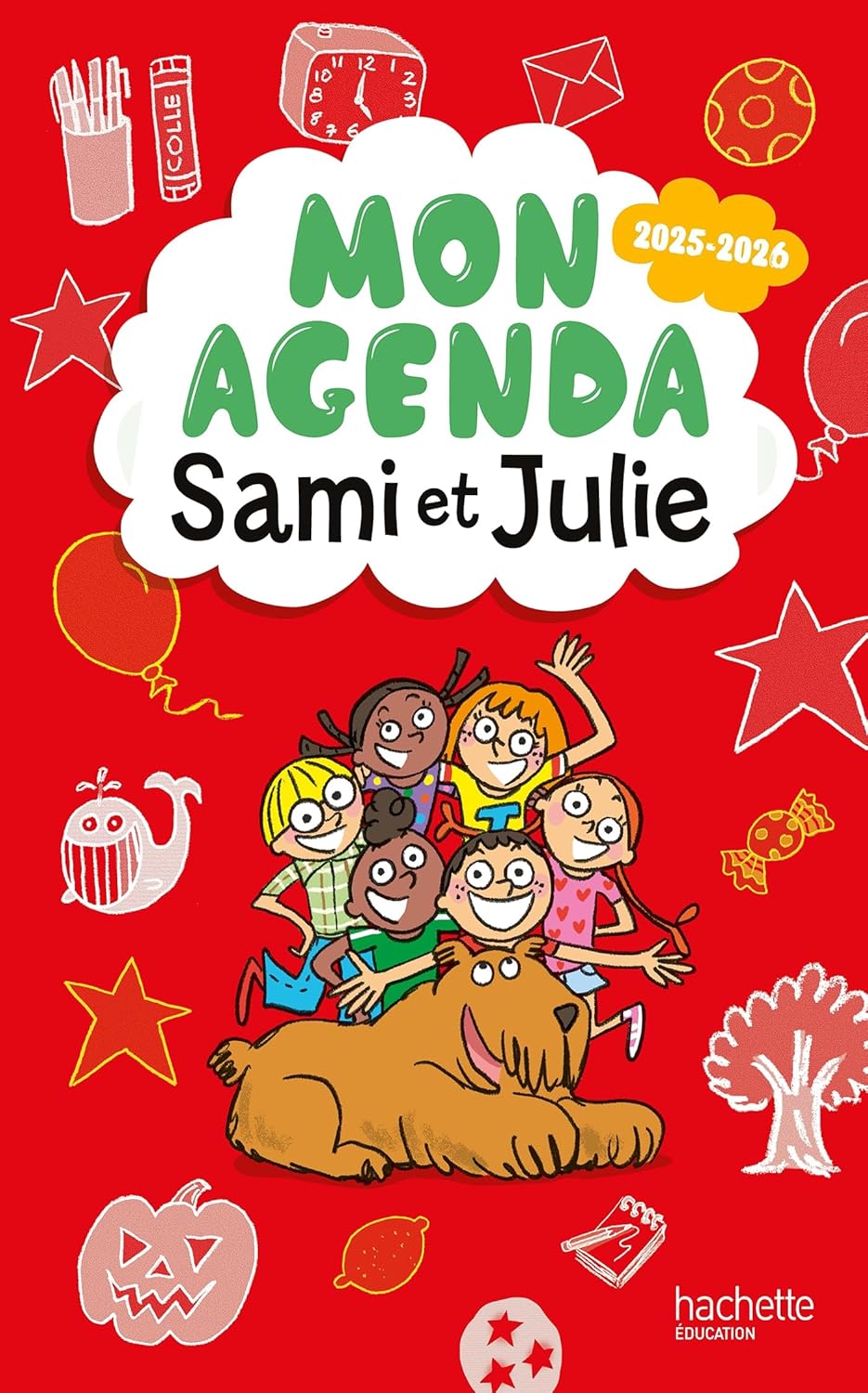 SAMI ET JULIE - MON AGENDA SCOLAIRE 2025-2026 | Le Livre Ouvert
